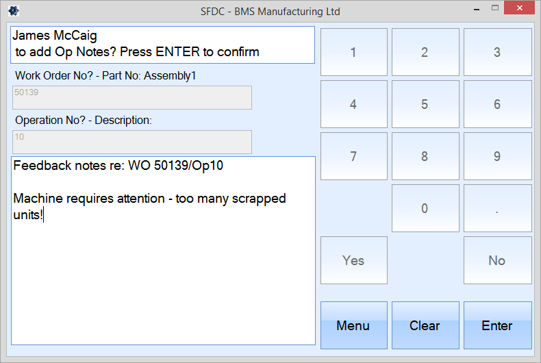 Work Orders > SFDC > Activity