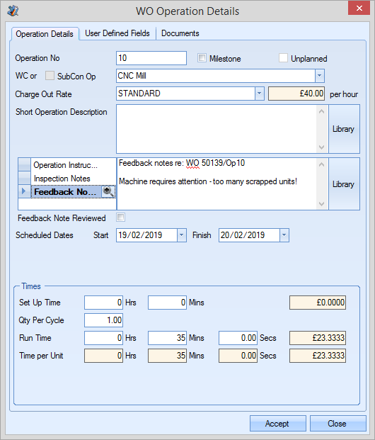 Work Orders > SFDC > Activity